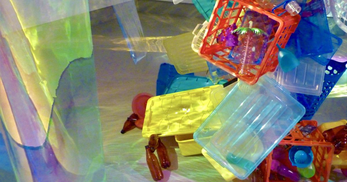 Plastic Glow - Installation by Korin Lesh | Off The Leash