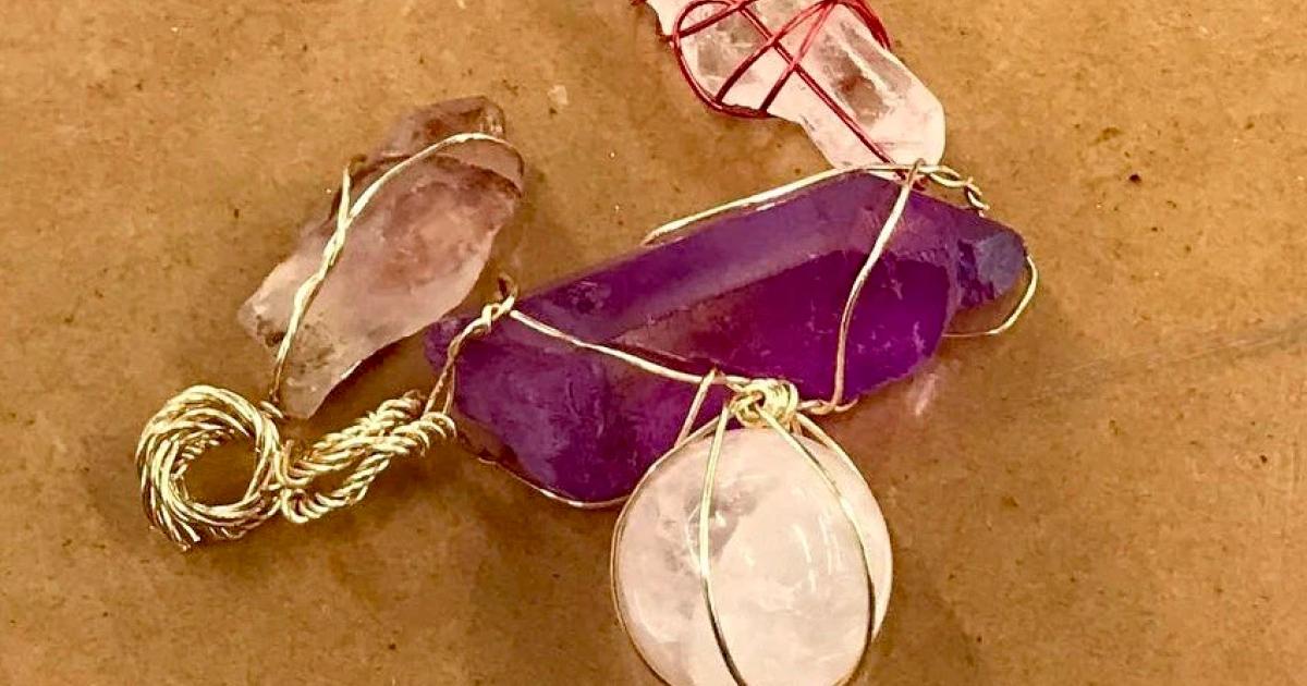 Kids Crystal Wire Wrapping Workshop | Off The Leash
